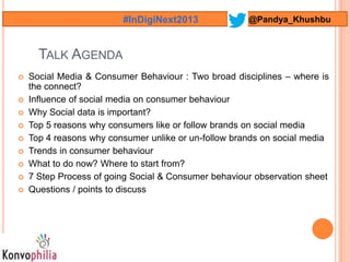 Influence of Social Media on Consumer Behaviour | PPTX