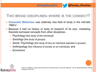 Influence of Social Media on Consumer Behaviour | PPTX