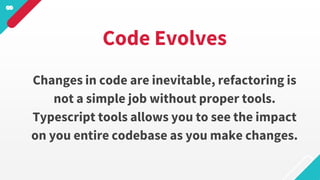 Talk - Delivering quality with typescript | PPTX | Web Development | Internet