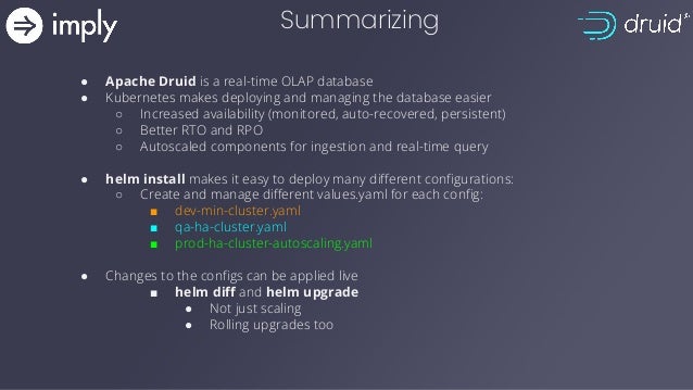 Dok Talks #124 - Intro to Druid on Kubernetes | PPT