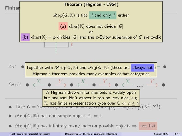 Representation theory of monoidal categories | PDF | Physics | Science