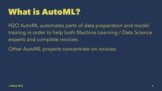 H2O AutoML roadmap - Ray Peck | PPT