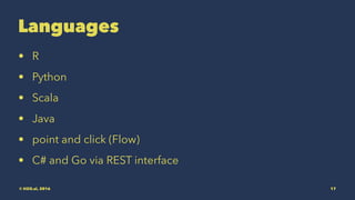 Intro to Machine Learning and H2O | PPT