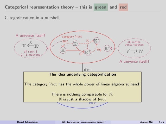 Why (categorical) representation theory? | PDF