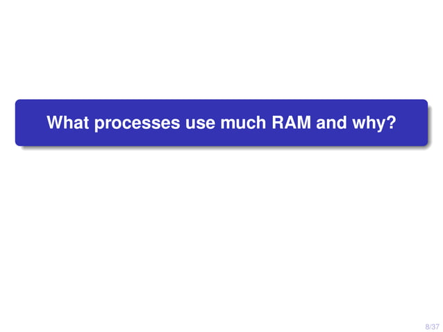PostgreSQL and RAM usage | PDF