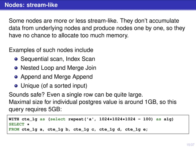 Postgresql And Ram Usage Ppt