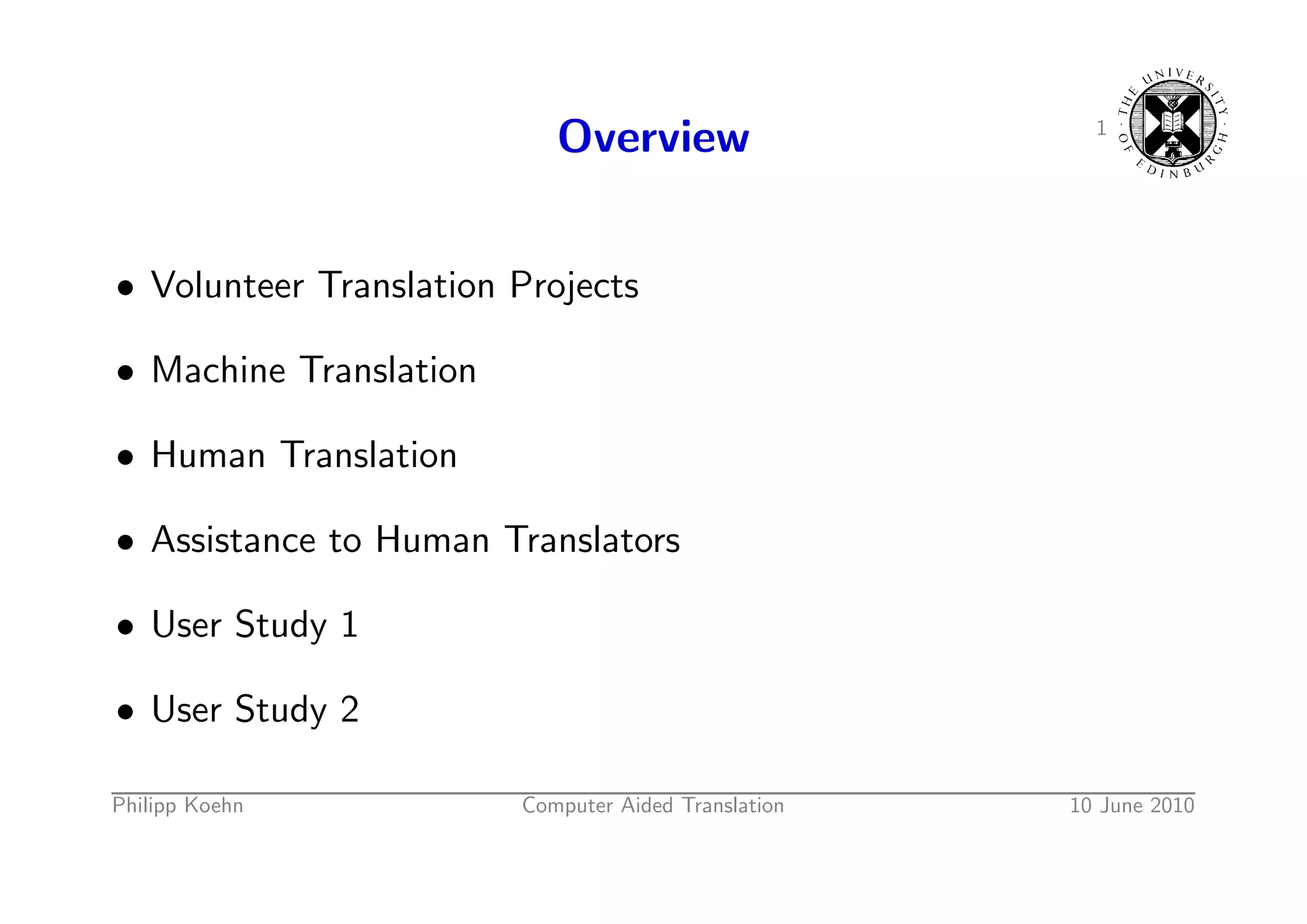 Computer Aided Translation | PDF