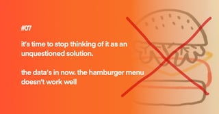 The Hamburger Menu doesn't work | PPT
