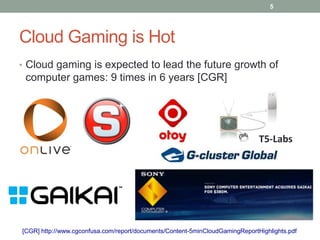 GamingAnywhere: An Open Cloud Gaming System | PPT