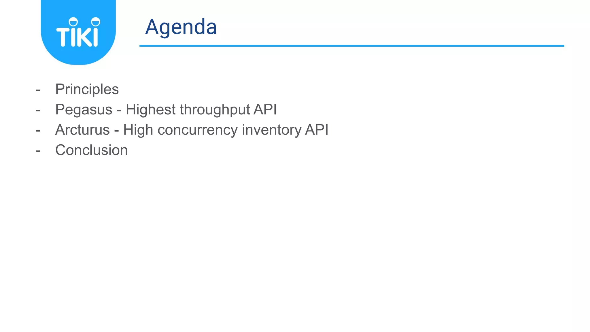 Grokking TechTalk #33: High Concurrency Architecture at TIKI | PDF Grokking TechTalk #33: High Concurrency Architecture at TIKI | PDF