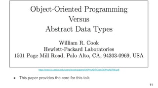 FP vs OOP : Design Methodology by Harshad Nawathe | PPT