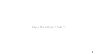 FP vs OOP : Design Methodology by Harshad Nawathe | PPT