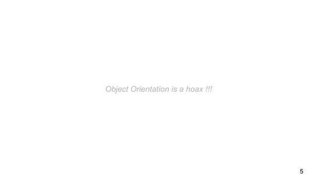 FP vs OOP : Design Methodology by Harshad Nawathe | PPT