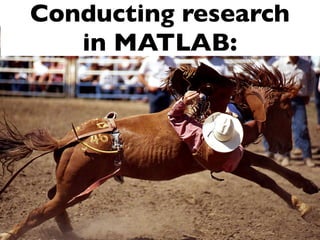 Fundamentals of MATLAB for neuroscience research | PDF | Programming ...
