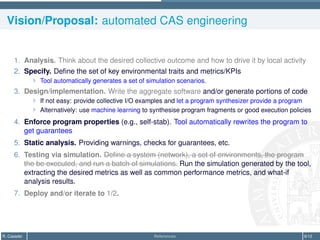 Towards Automated Engineering for Collective Adaptive Systems: Vision ...