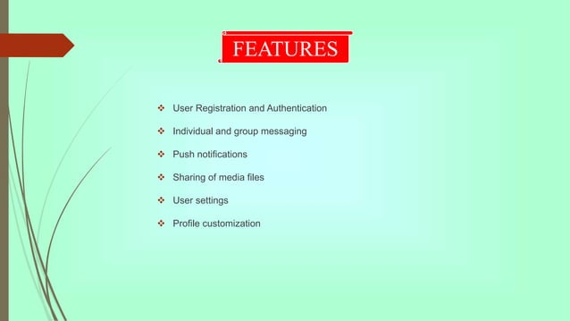 Chat App Presentation.pptx | Internet | Computing