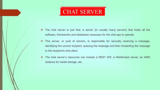 Chat App Presentation.pptx | Internet | Computing