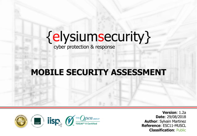 Mobile Security Assessment | PPT