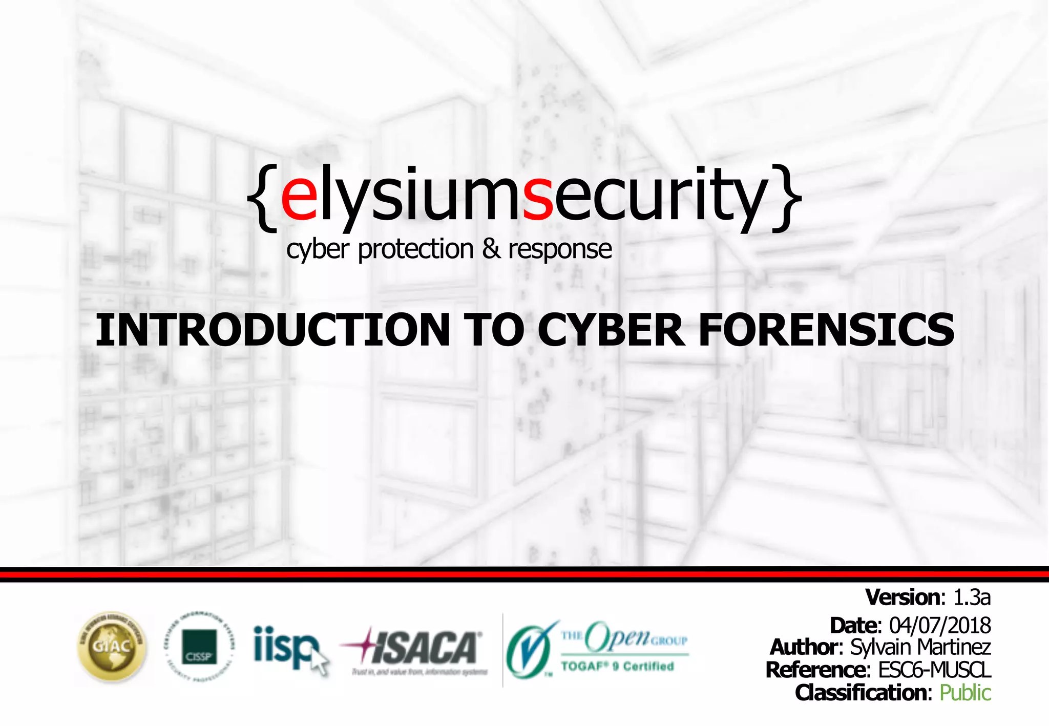 INTRODUCTION TO CYBER FORENSICS | PDF