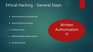 Ethical Hacking | PPT