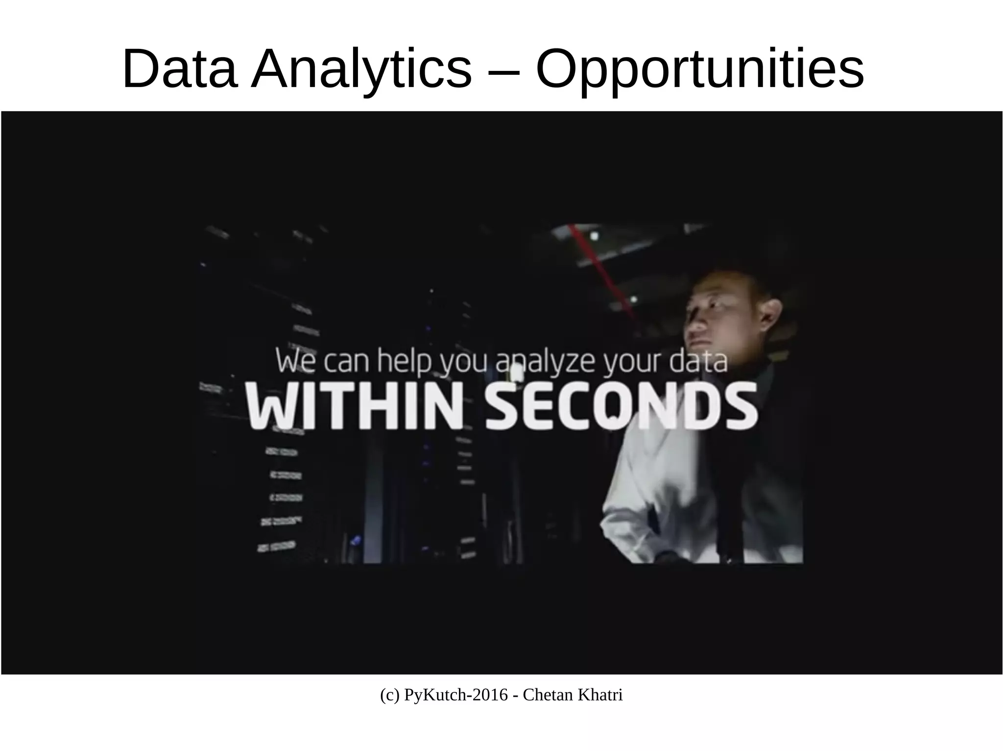 Data Analytics With Pandas And Numpy Python Ppt