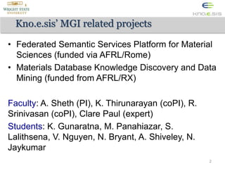 Federated Architecture with Provenance and Access Control to realize ...