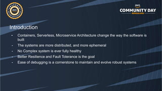 Building Efficient, Scalable and Resilient Front-end logging service with AWS | PPT