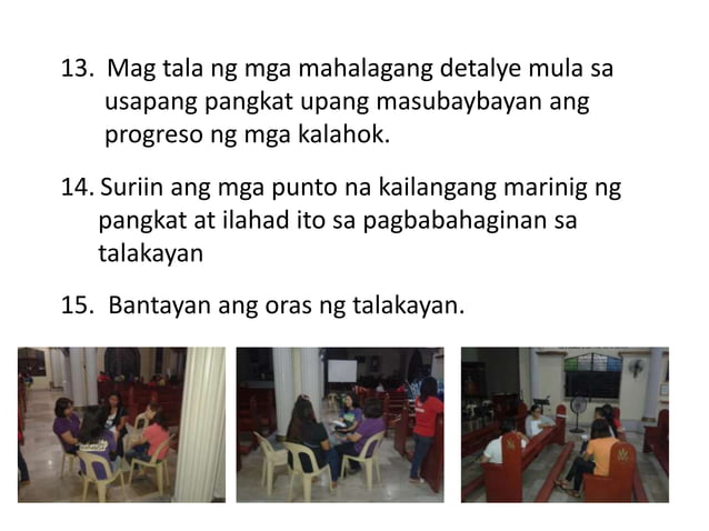 Talk 3 clp training | PPTX