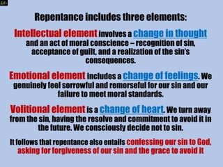 CFC Guilt and Repentance (updated) | PPTX