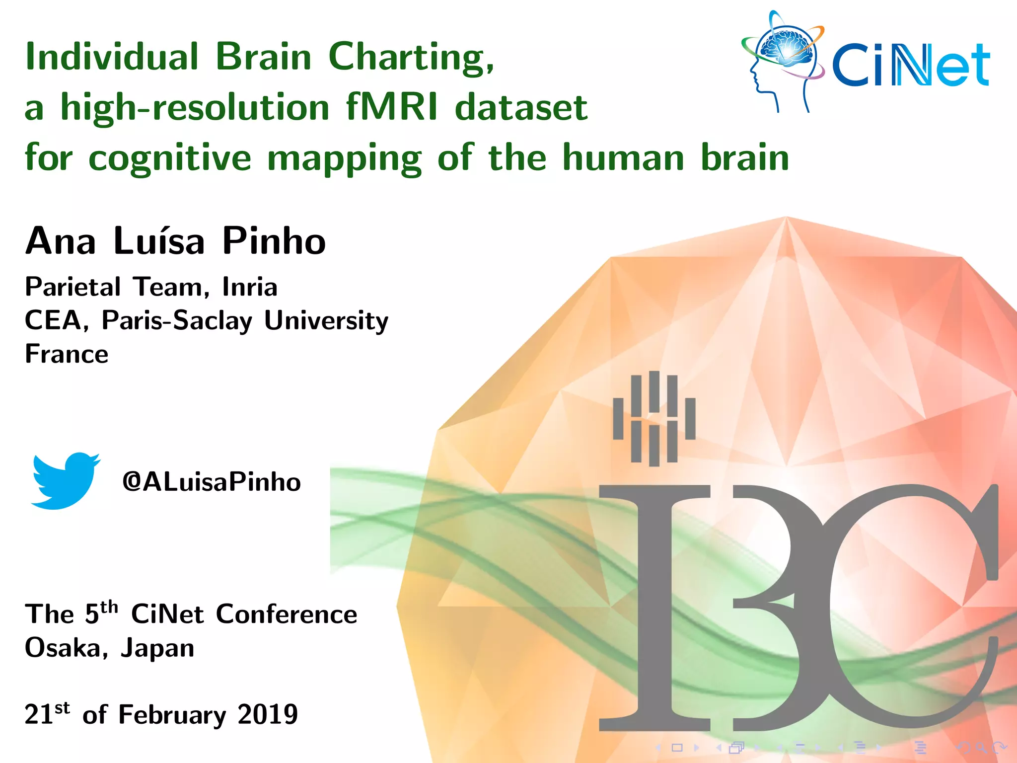 Individual Brain Charting, a high-resolution fMRI dataset for cognitive ...