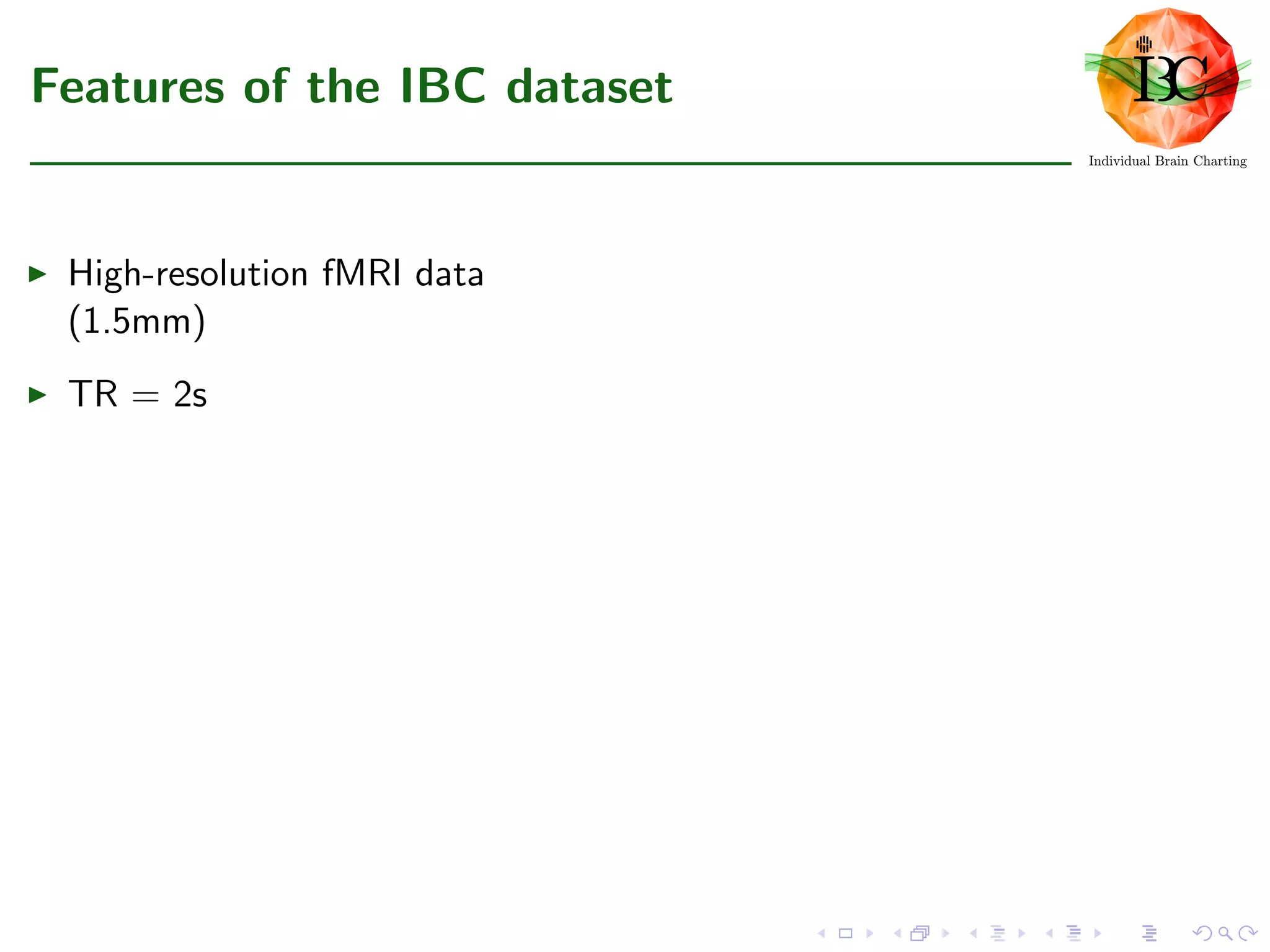 Individual Brain Charting, a high-resolution fMRI dataset for cognitive ...