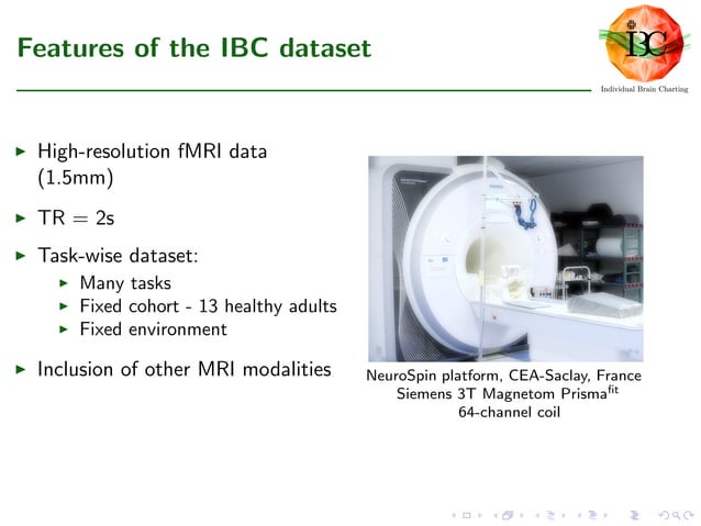 Individual Brain Charting, a high-resolution fMRI dataset for cognitive ...