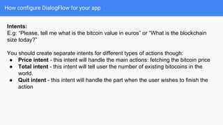 Your First Assistant App with DialogFlow + Firebase | PDF