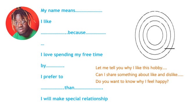 Talk about me and someone else | PPT