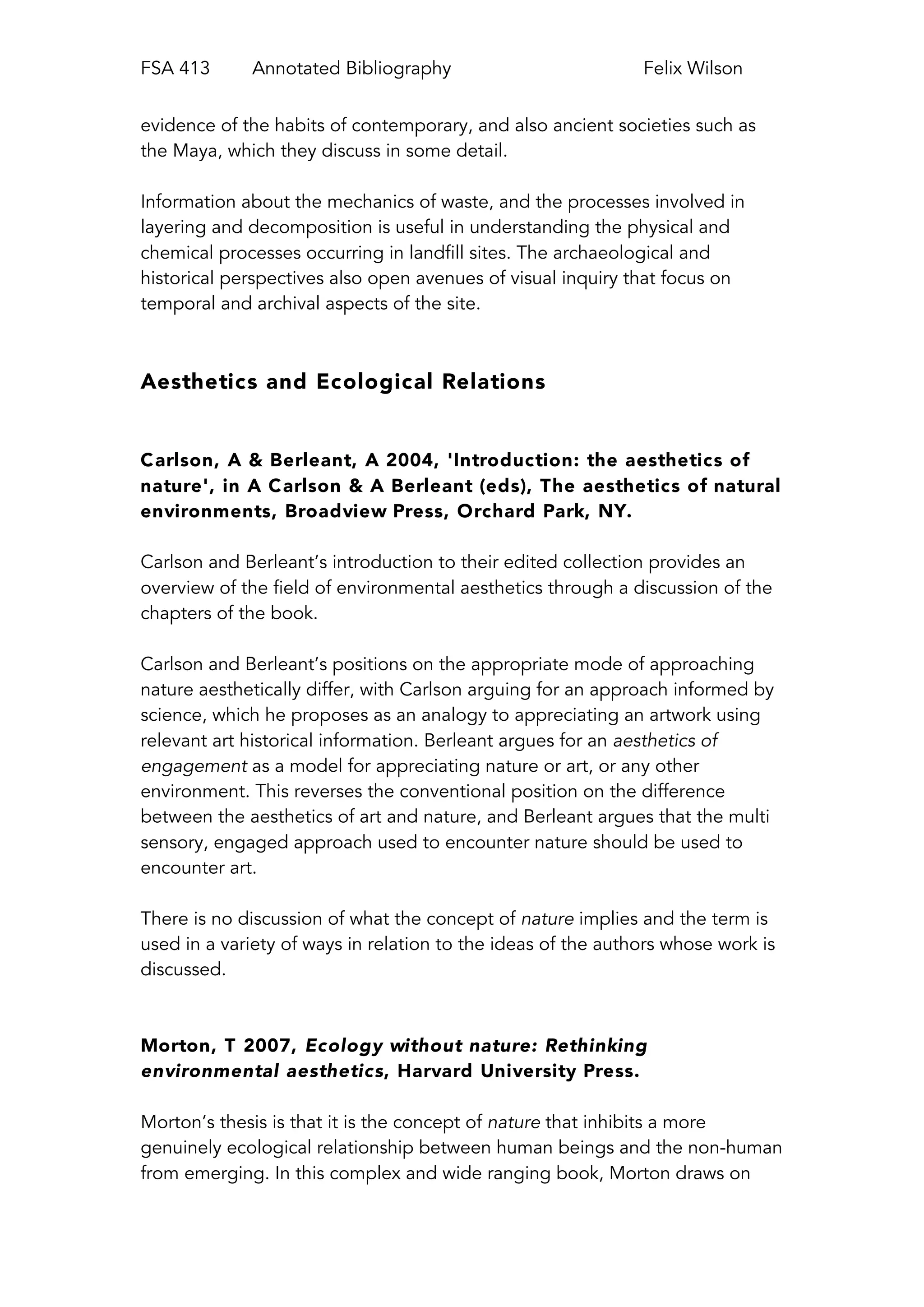 Annotated Bibliography | PDF