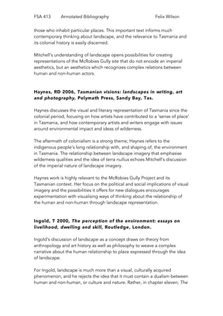 Annotated Bibliography | PDF