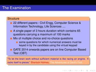 GATE Exam | PDF
