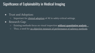 Assessing Explainability in Deep Learning for Medical Image Analysis | PDF