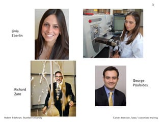 H2O World - Cancer Detection via the Lasso - Rob Tibshirani | PPT