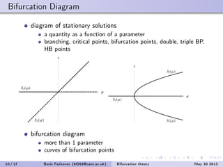 Gradient Dynamical Systems, Bifurcation Theory, Numerical Methods and Applications | PDF