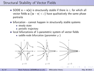 Gradient Dynamical Systems, Bifurcation Theory, Numerical Methods and Applications | PDF