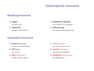 Modern OpenGL scientific visualization | PDF