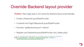 Playing around with page types in TYPO3 | PPT