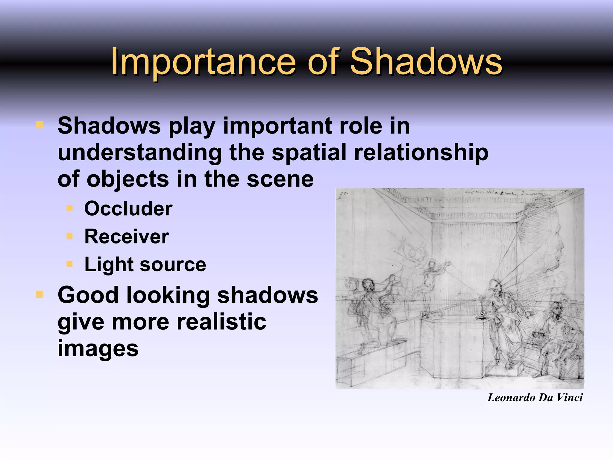 Shadow Techniques for Real-Time and Interactive Applications | PPT | 3 ...