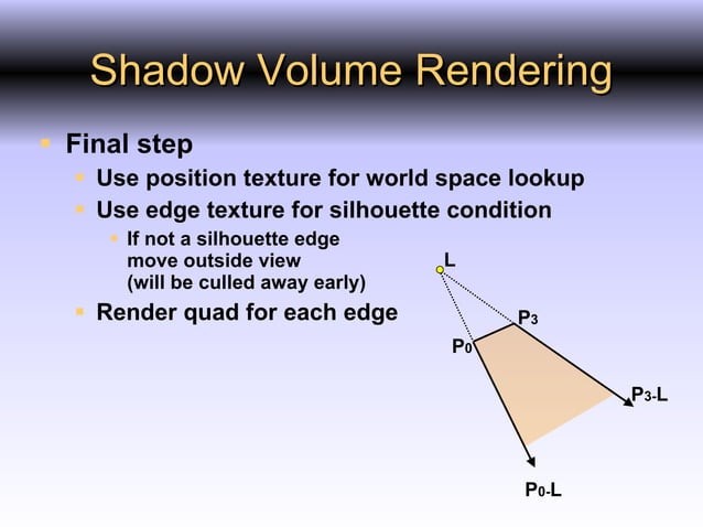 Shadow Techniques for Real-Time and Interactive Applications | PPT | 3 ...