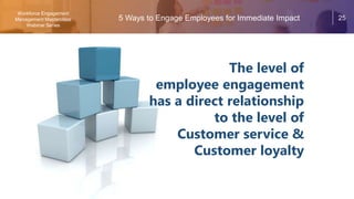 Workforce Engagement Management Masterclass: 5 Ways to Engage Employees ...