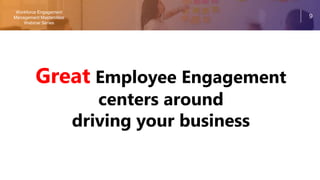 Workforce Engagement Management Masterclass: 5 Ways to Engage Employees ...