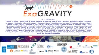 The ExoGRAVITY project - observations of exoplanets from the ground with optical interferometry ...