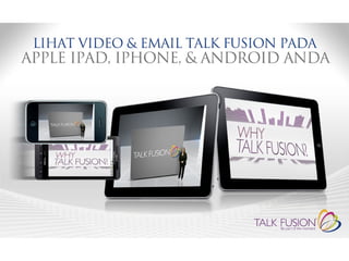 Talk Fusion Business Plan | PPT