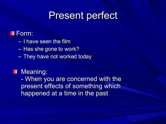 Talking About The Past | PPT